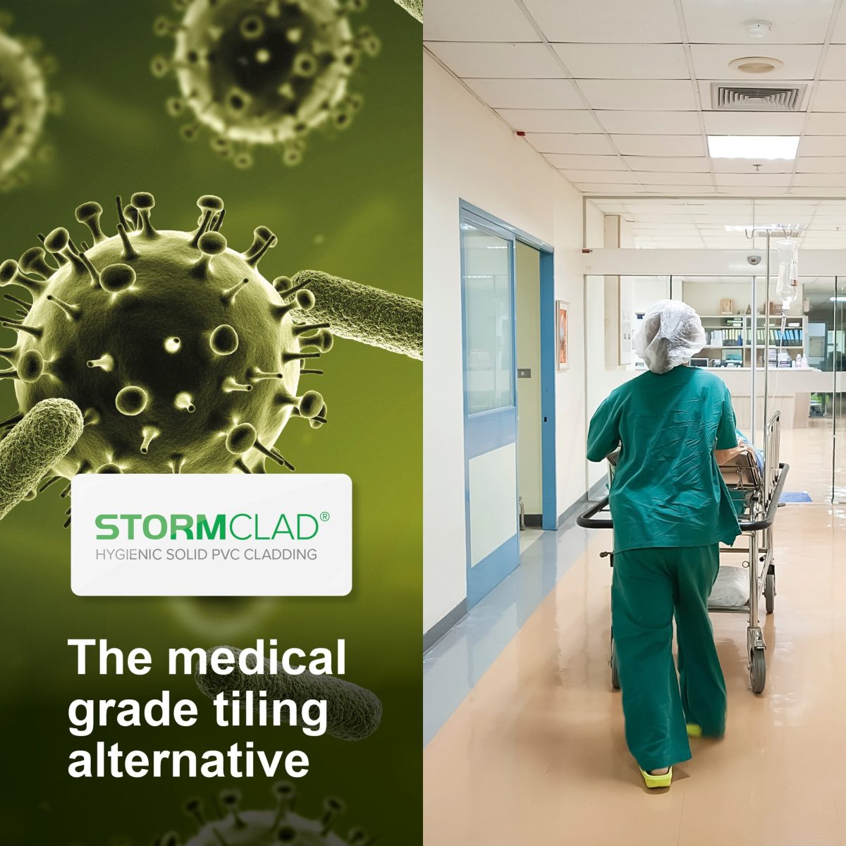 Hygienic PVC Wall and Ceiling Cladding Sheets